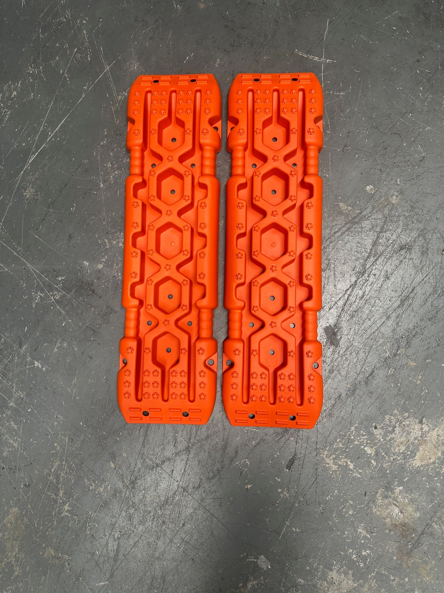 Recovery Tracks Boards 10Ton Sand Trucks Mud Snow Grass 4WD Orange 2PC ...